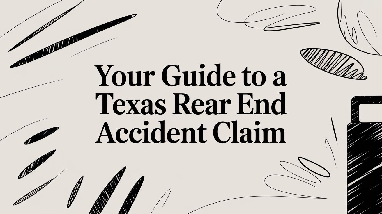 Your Guide to a Texas Rear End Accident Claim